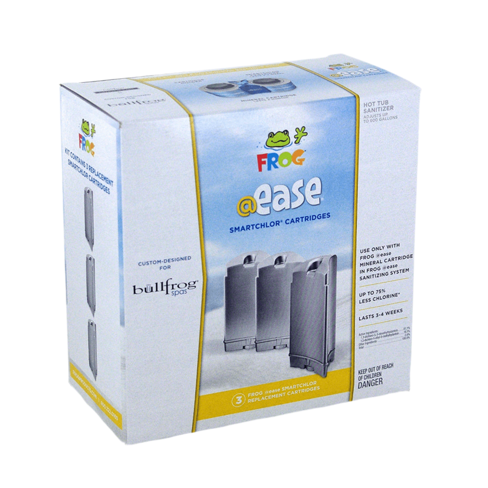 Frog® @ease® SmartChlor® Cartridge 3‑Pack – Bullfrog® Spas Classic – p ...